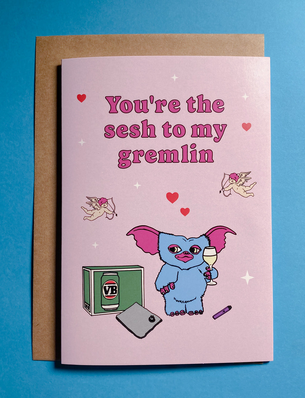 SESH TO MY GREMLIN CARD – TIBBS & BONES